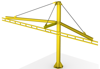 swing arm fall arrest system - Gym, athletic, sports equipment ...